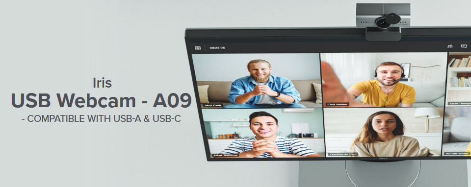 Buy Alogic Iris 1080P Webcam [IUWA09] | PC Case Gear Australia