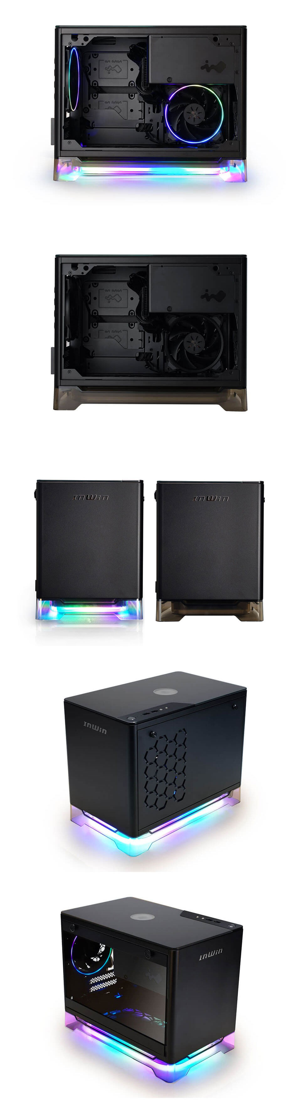 Buy InWin A1 Plus Mini ITX Case with 650W PSU Black [A1PLUS-BLACK] | PC ...