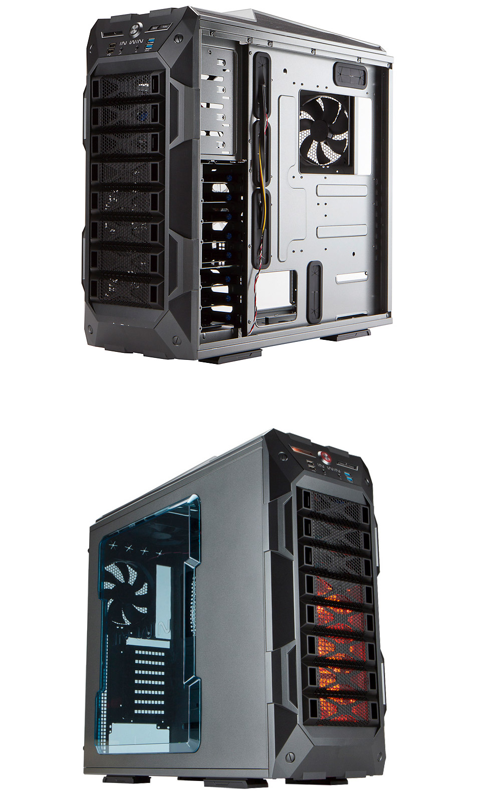 Buy In Win GR One Case Gunmetal [IW-GR-ONE] | PC Case Gear Australia