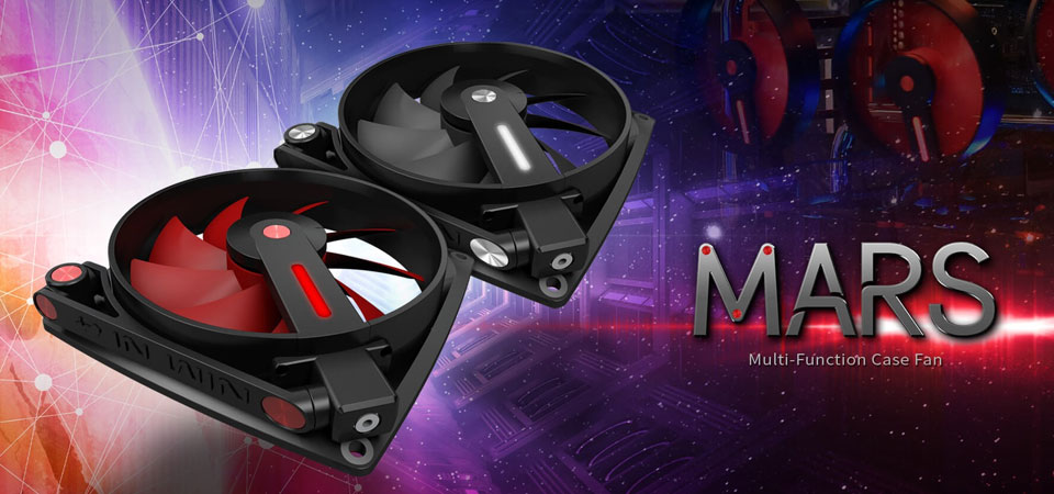 Buy InWin Mars Multi-Functional 120mm Case Fan Red [IW-MARS-RED] | PC ...