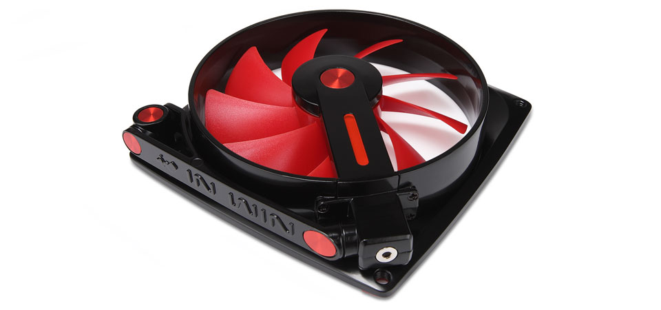 Buy InWin Mars Multi-Functional 120mm Case Fan Red [IW-MARS-RED] | PC ...