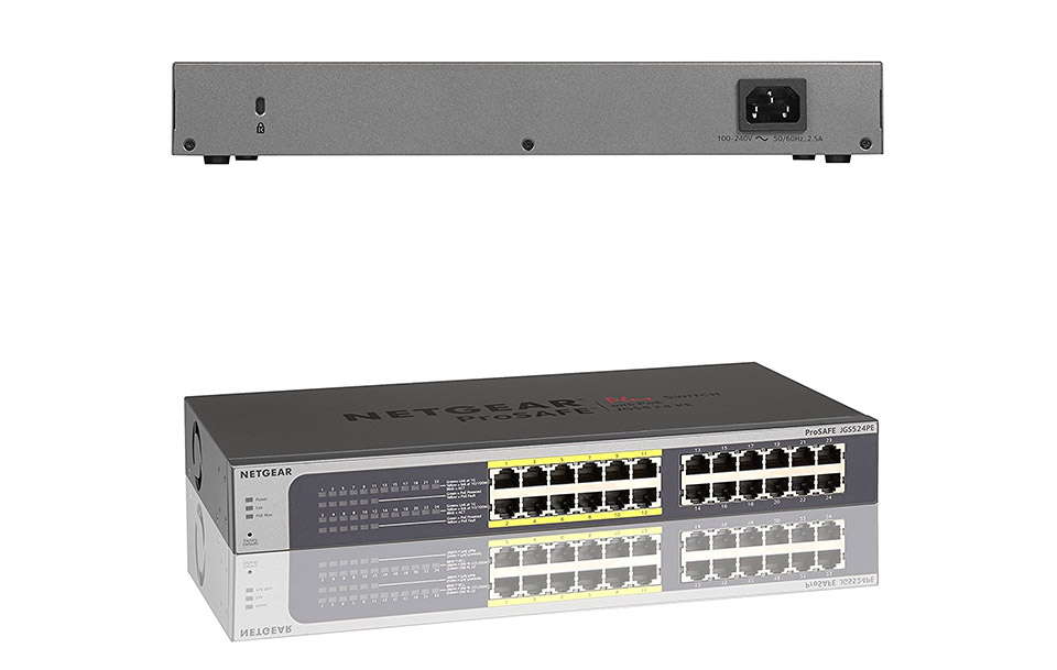 Buy Netgear ProSAFE Plus 24 Port Switch with PoE [JGS524PE] | PC Case ...