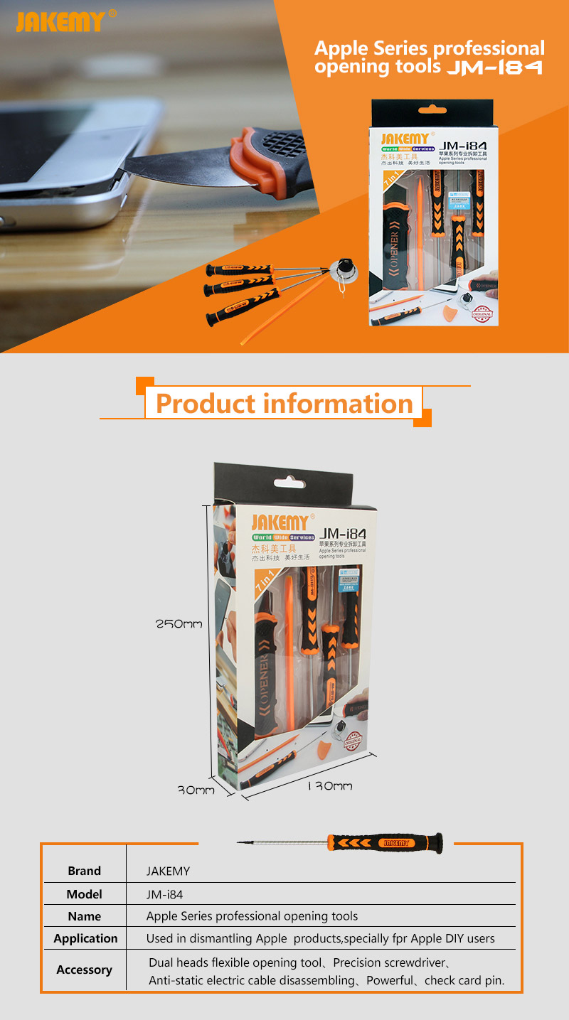 Buy Jakemy JM-I84 Toolkit for Apple iDevice [JM-I84] | PC Case Gear ...