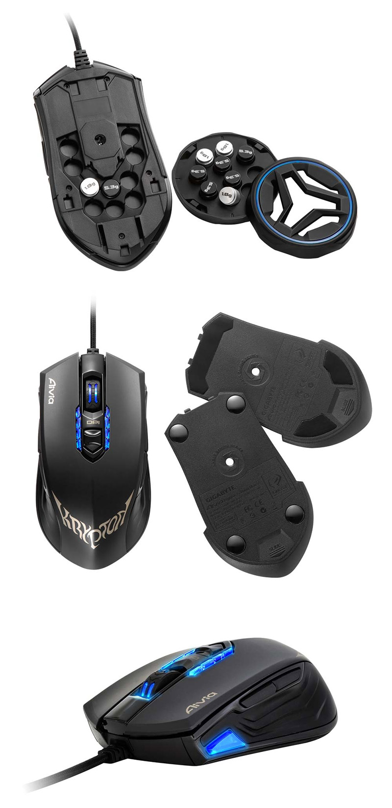 Buy Gigabyte Aivia Krypton Gaming Mouse [KRYPTON-MOUSE] | PC Case Gear ...