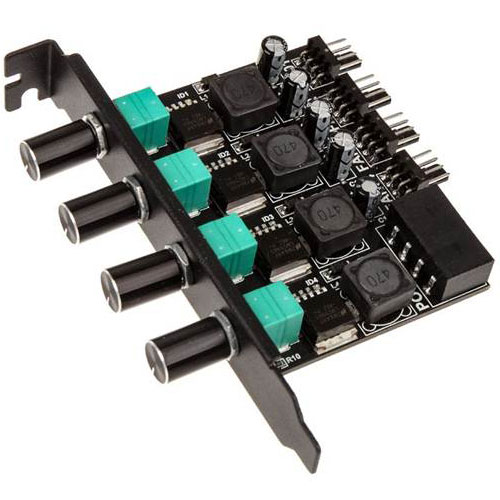 Buy Lamptron CP436 4 Channel Fan Controller For PCI Slot [LAMP-CP436B ...