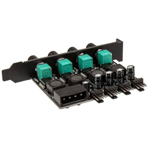 Buy Lamptron CP436 4 Channel Fan Controller For PCI Slot [LAMP-CP436B ...