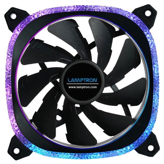 Buy Lamptron Diamond+ ARGB PWM 120mm Triple Fan Kit [LAMP-DAP02] | PC ...