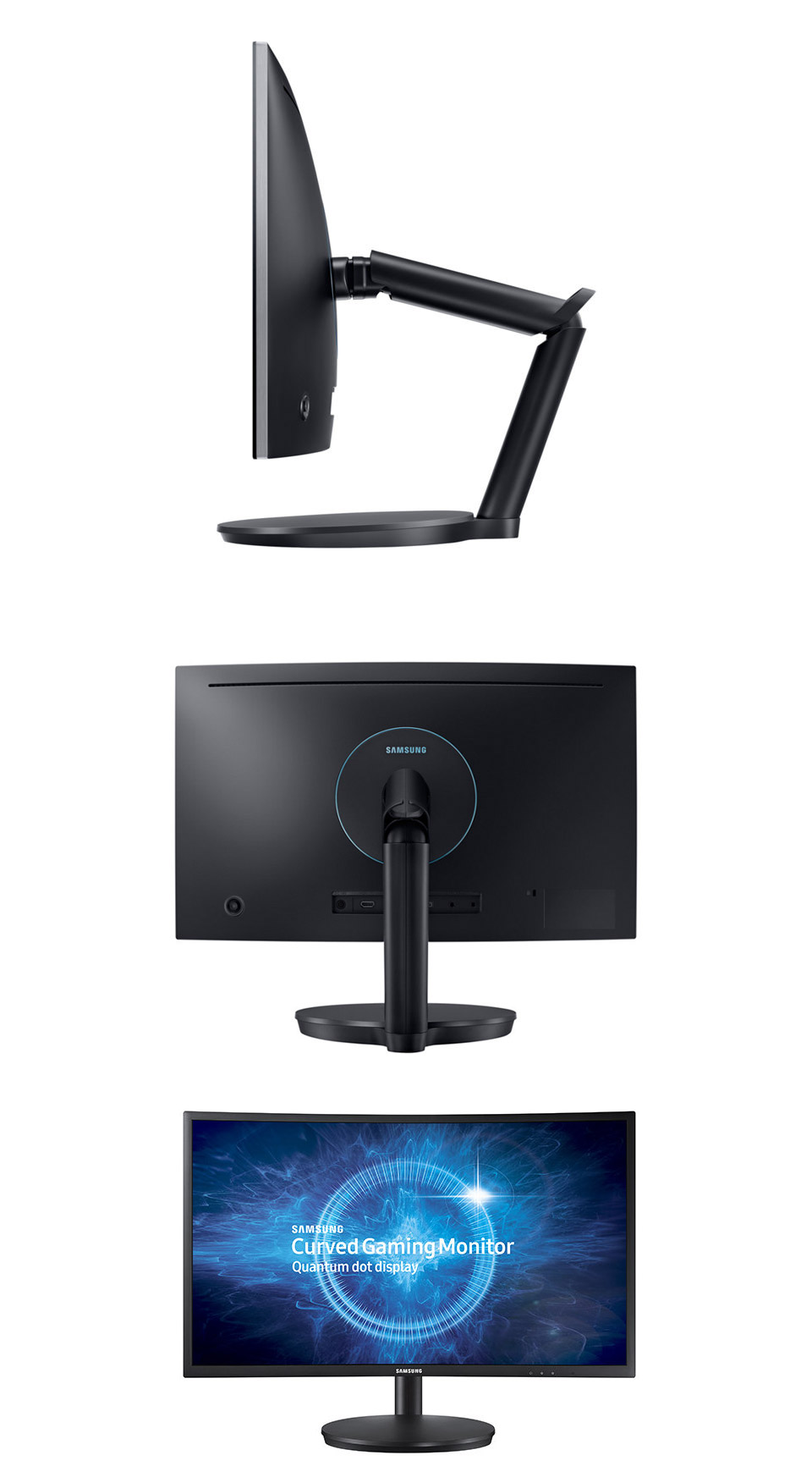 Buy Samsung CFG70 27in Curved Quantum Dot Gaming Monitor ...