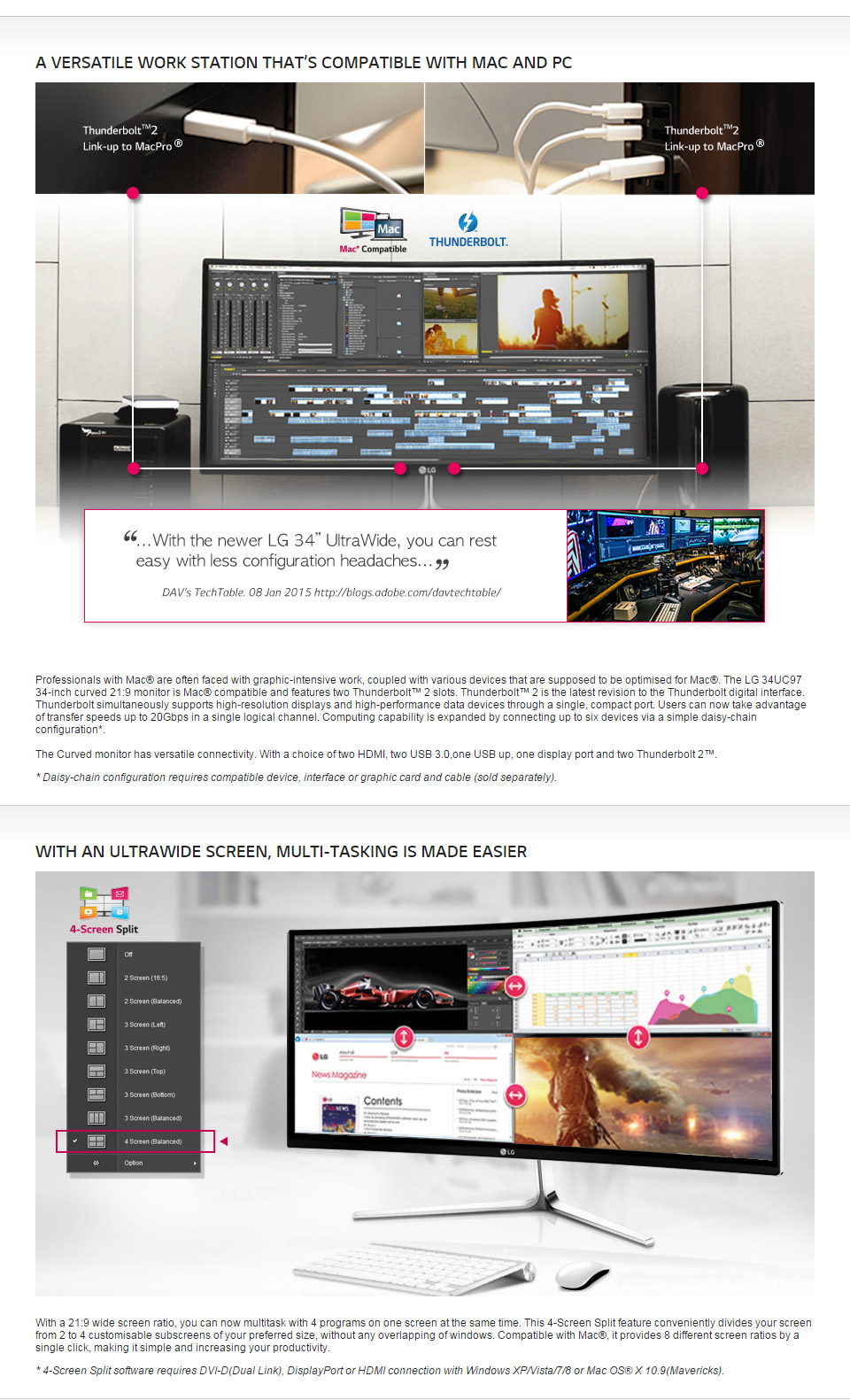Buy LG 34UC97-S 34in Ultrawide IPS Curved LED Monitor [LG-34UC97-S ...