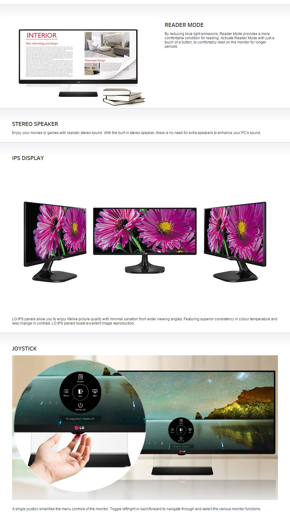 Buy LG 34UM95C-P 34in QHD UltraWide IPS LED Monitor [LG-34UM95C-P] | PC ...