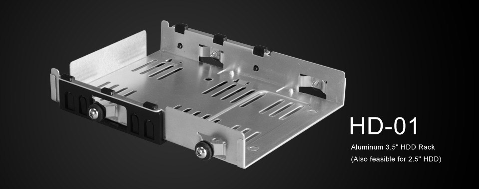 Buy Lian Li HD-01 3.5in HDD Tray 2 Pack Aluminium [LL-HD-01] | PC Case ...