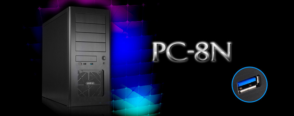 Buy Lian Li PC-8NB Black [LL-PC-8NB] | PC Case Gear Australia