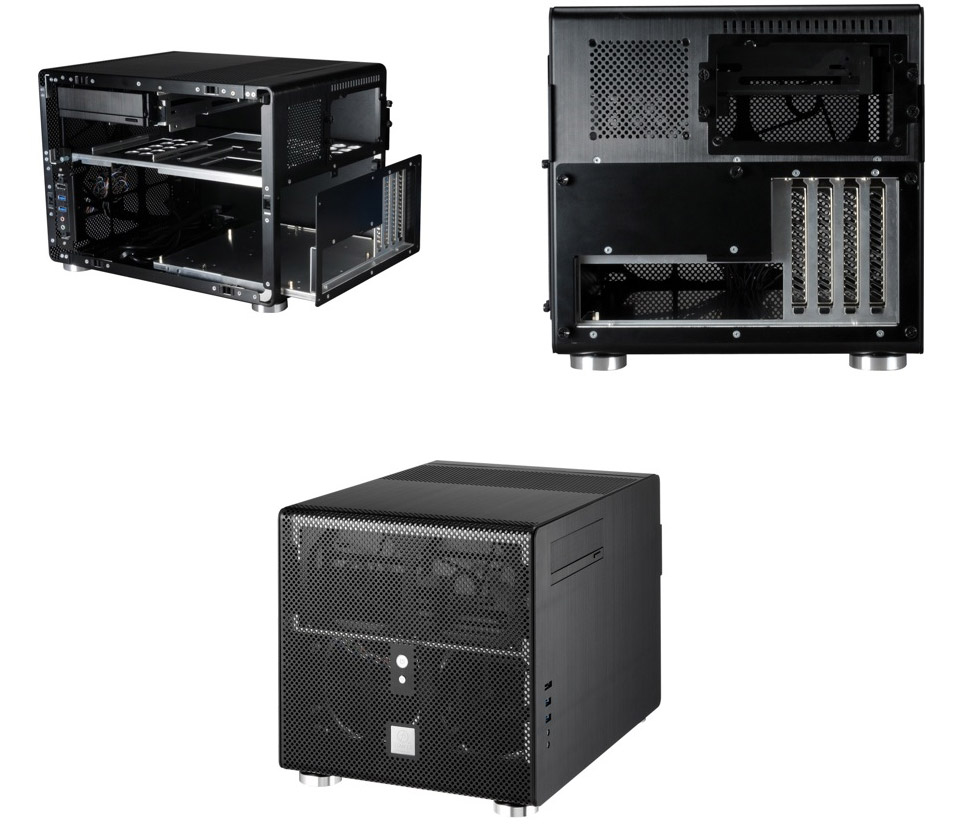 Buy Lian Li PC-V353B Black HTPC Case [LL-PC-V353B] | PC Case Gear Australia