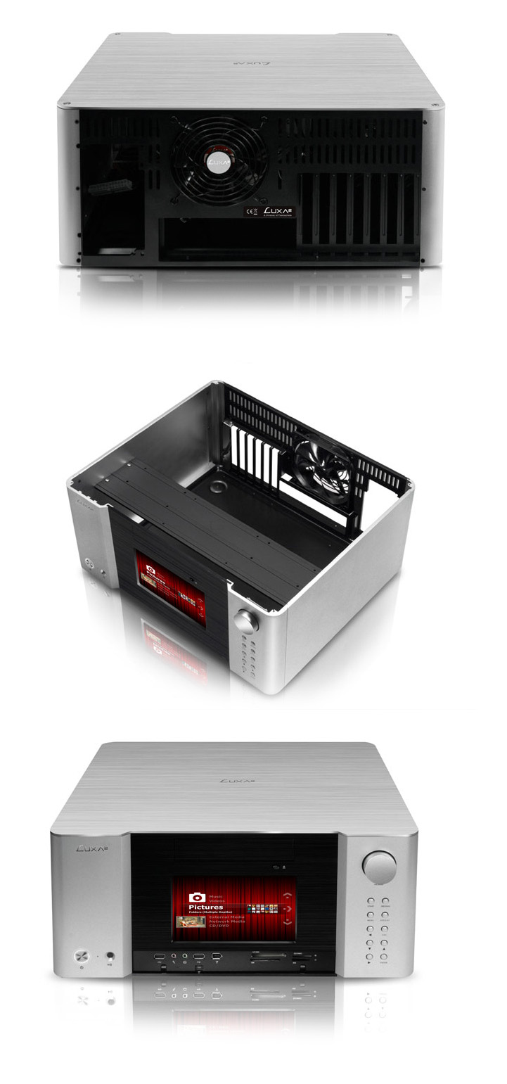 Buy LUXA2 LM300 Touch Pro HTPC Case [LUX-LVA30052N1Z] | PC Case Gear ...