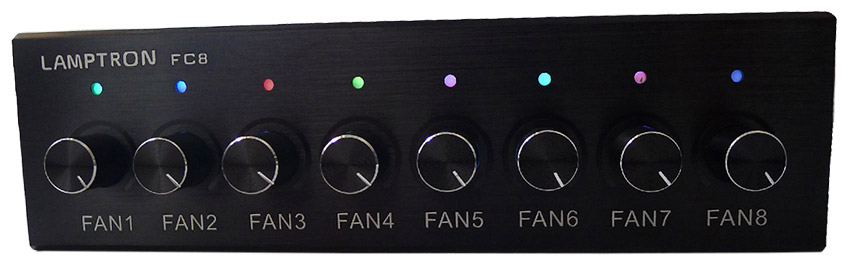 Buy Lamptron FC8 Fan Controller [LT-FC8] | PC Case Gear Australia