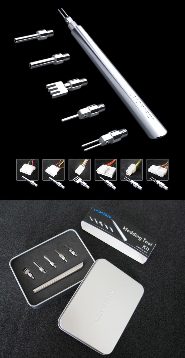 Buy Lamptron Modding Tool Kit 6 Piece [LT-MODKIT] | PC Case Gear Australia