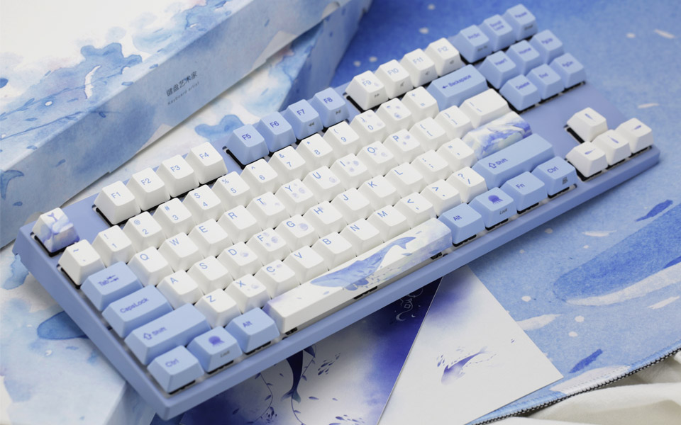 Buy Varmilo Sea Melody TKL White LED Mech Keyboard EC Sakura V2 ...