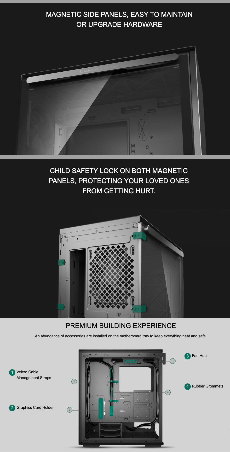 Buy Deepcool MACUBE 310P Tempered Glass Case Black [GS-ATX-MACUBE310P ...