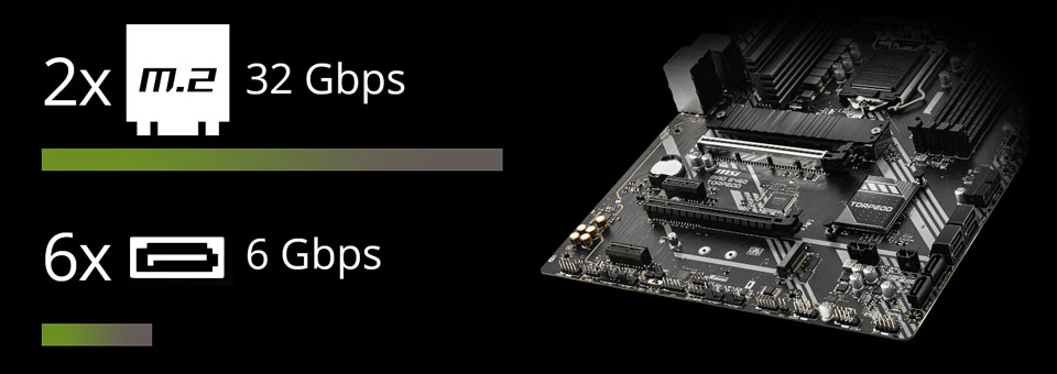 Buy MSI MAG B460 Torpedo Motherboard [MAG-B460-TORPEDO] | PC Case Gear ...