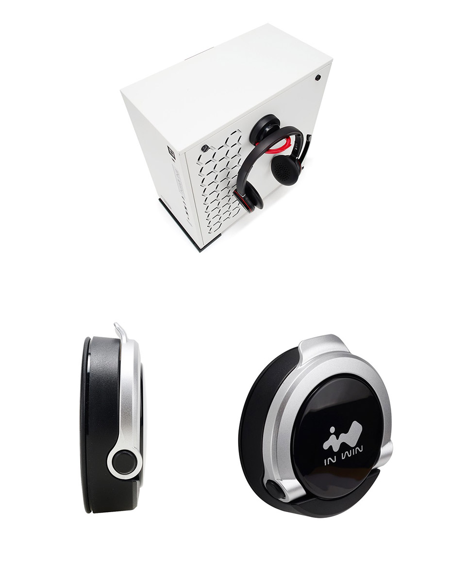 Buy In Win Mag Ear Magnetic Headphone Holder Silver [MAG-EAR-SILVER ...