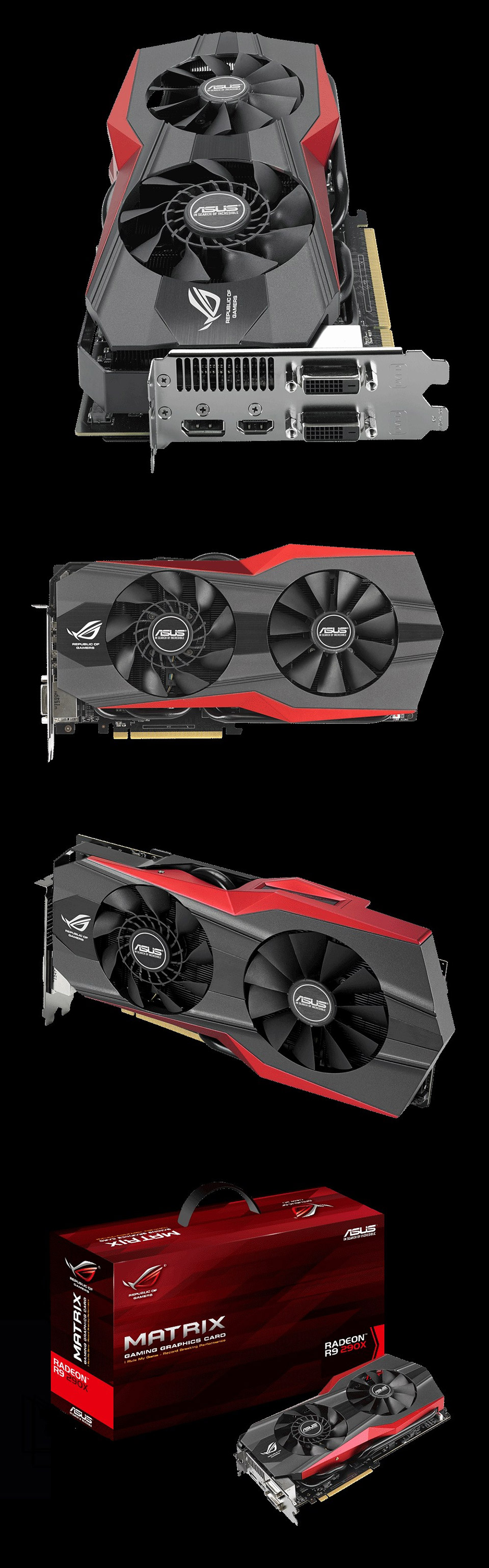 Buy ASUS Radeon R9 290X ROG Matrix 4GB [MATRIX-R9290X-4GD5] | PC Case ...