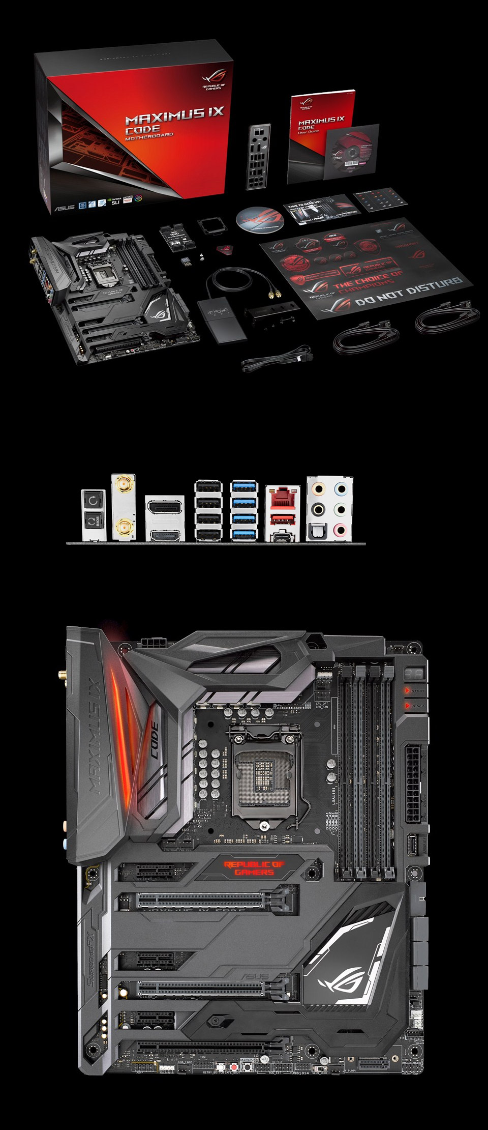Buy ASUS ROG Maximus IX Code Motherboard [MAXIMUS-IX-CODE] | PC Case ...