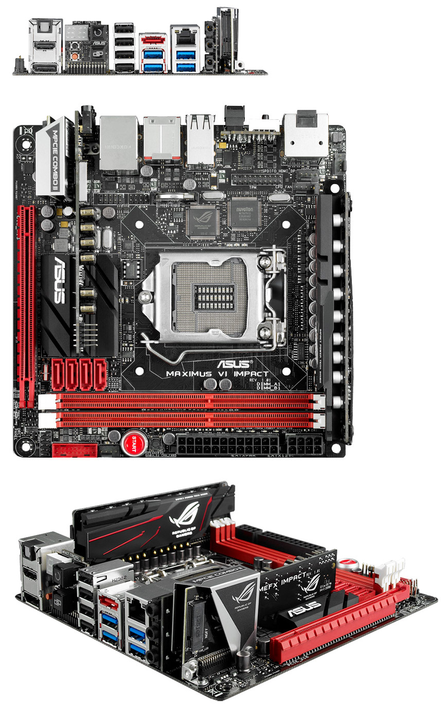 Buy ASUS Maximus VI Impact Motherboard [MAXIMUS-VI-IMPACT] | PC Case ...
