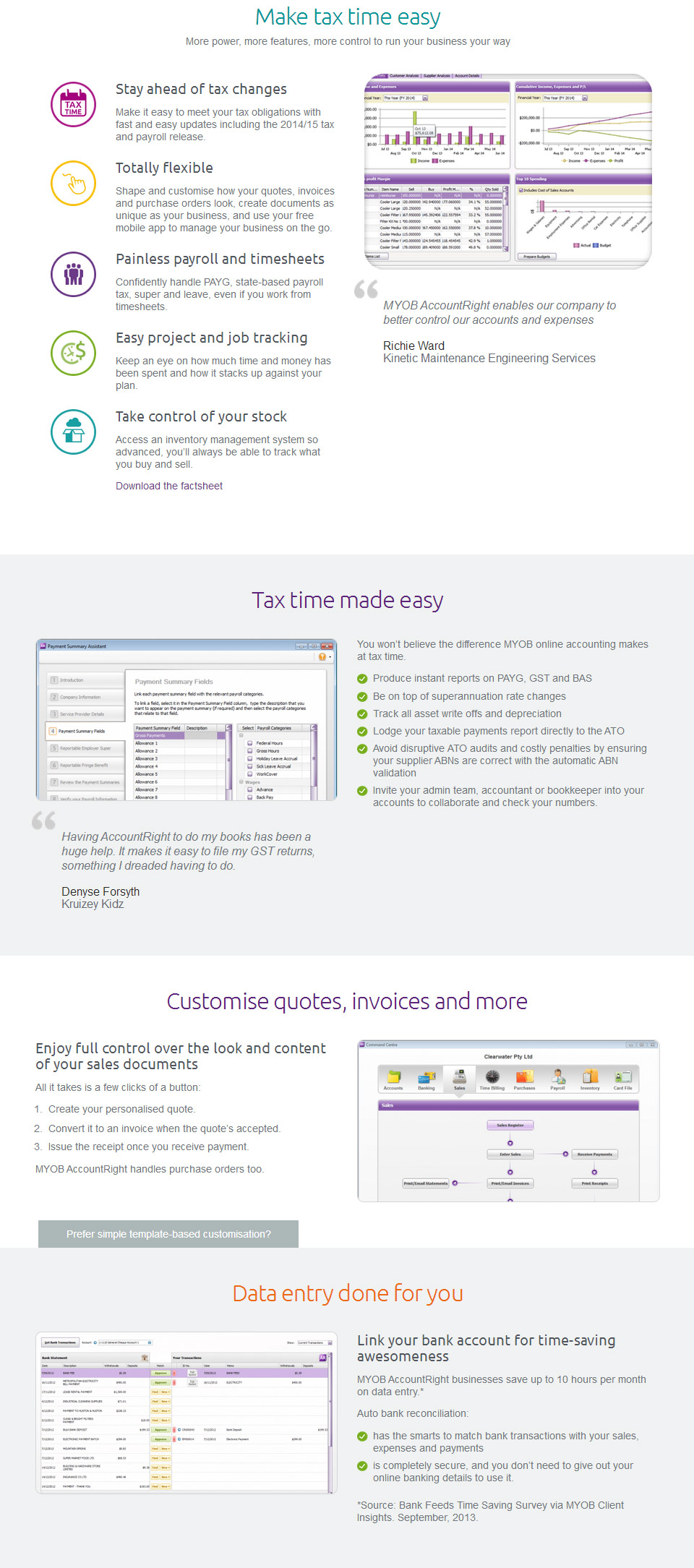 Buy MYOB AccountRight Basic 2014 [MBFUL-RET-AU] | PC Case Gear Australia