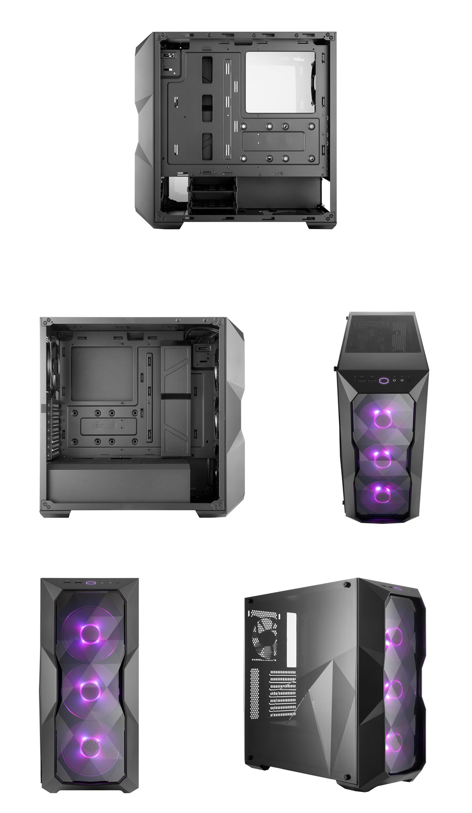 Buy Cooler Master MasterBox TD500 RGB Mid Tower Case [MCB-D500D-KANN ...
