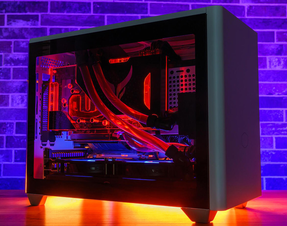 Buy Cooler Master NR200P TG Mesh ITX Case With GPU Riser Black MCB Buy Cooler Master NR200P TG Mesh ITX Case With GPU Riser Black MCB