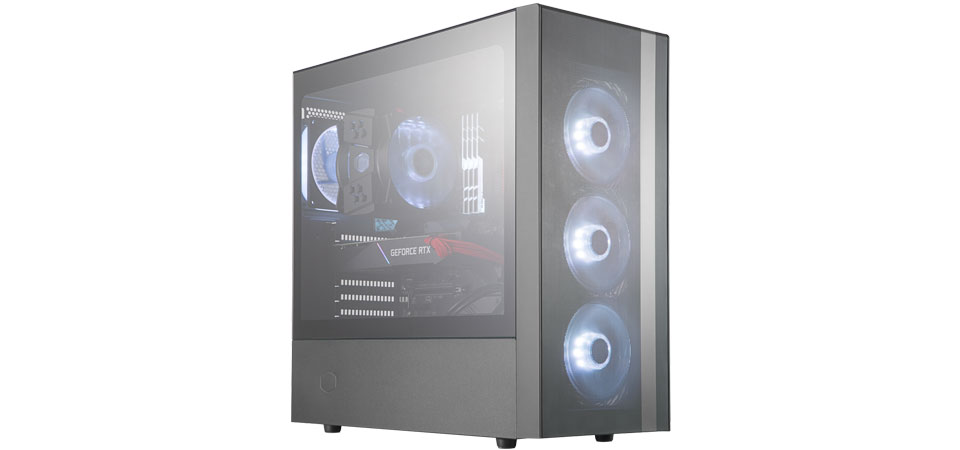Buy Cooler Master MasterBox NR600 Tempered Glass Mid Case ODD Bay [MCB ...