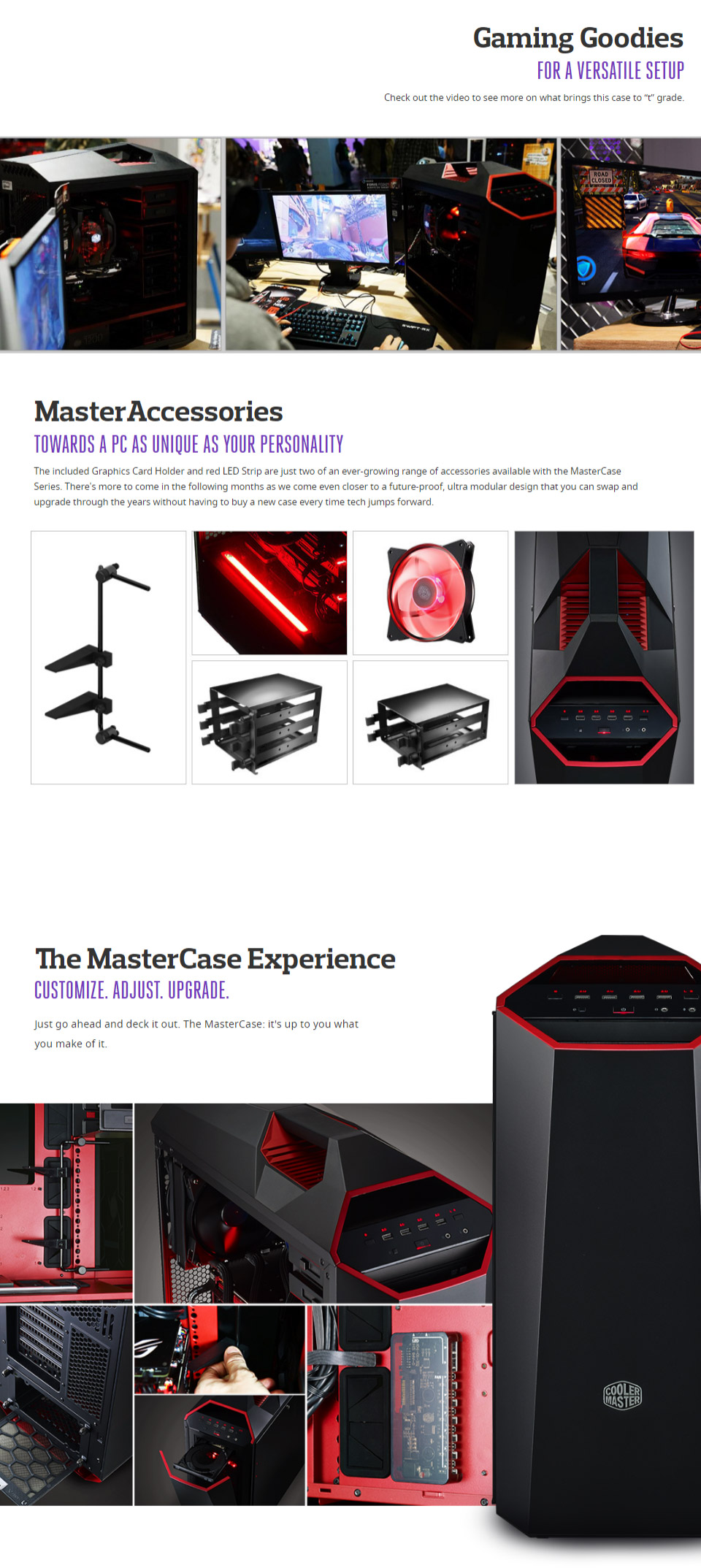 Buy Cooler Master MasterCase Maker 5t Modular Case [MCZ-C5M2T-RW5N] | PC Case Gear Australia