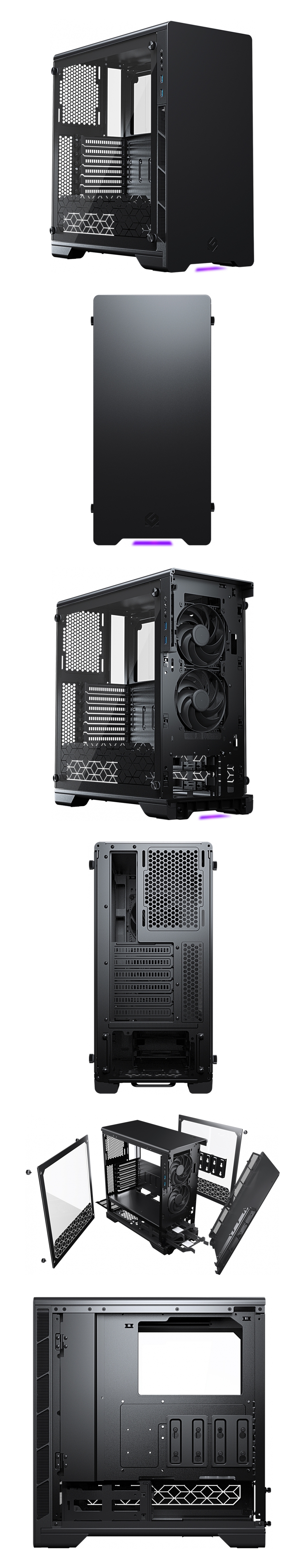 Buy MetallicGear Neo Case Black V2 [MG-NE510_BK02] | PC Case Gear Australia