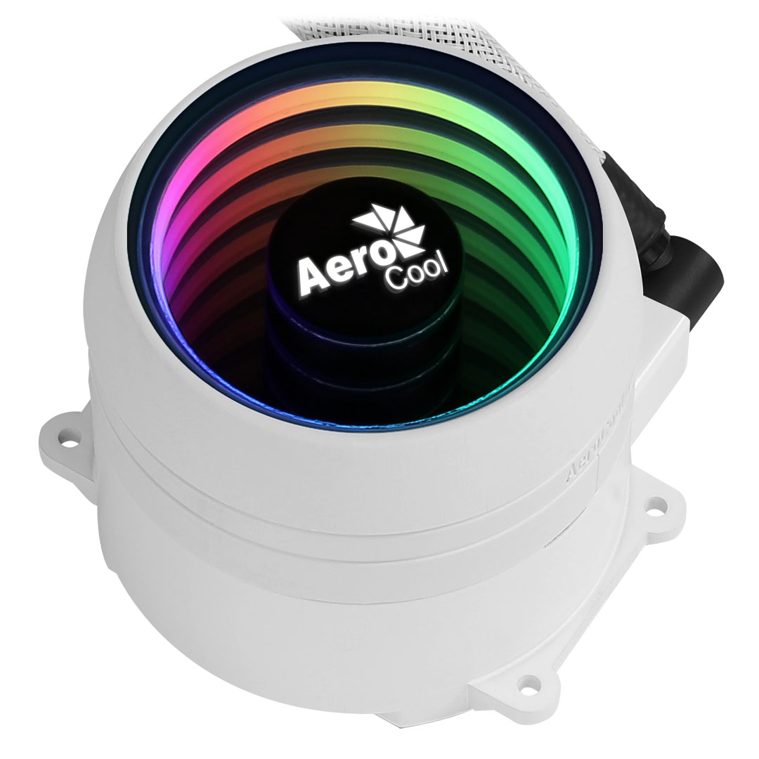 Buy Aerocool Mirage L120 ARGB AIO Liquid CPU Cooler White [AER-MIRAGE ...