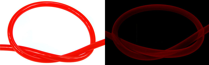 Buy Masterkleer Tubing PVC UV Reactive Red 1/2ID 3/4OD 3m [MK-59148 ...