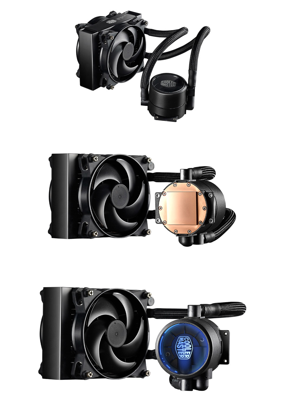 Buy Cooler Master MasterLiquid Pro 140 Liquid CPU Cooler [MLY-D14M ...