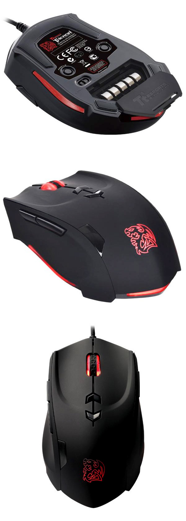 Buy Tt eSPORTS Theron Laser Gaming Mouse [MO-TRN006DT] | PC Case Gear ...