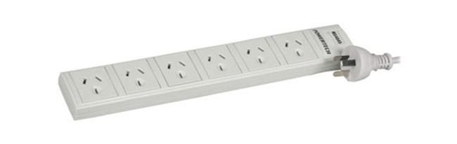 Buy 6 Way 240V Power Board [MS4045] | PC Case Gear Australia