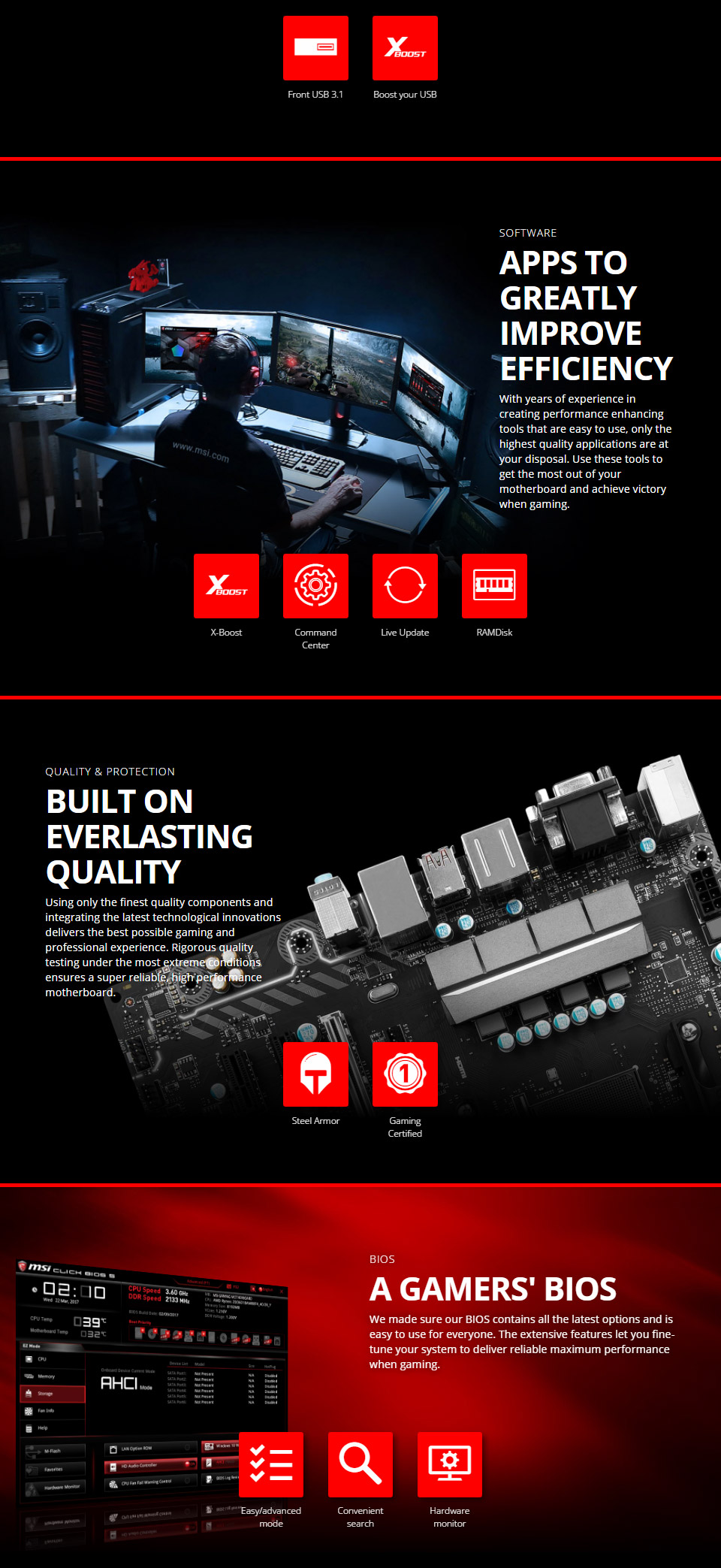 Buy MSI A320M Bazooka Motherboard [MSI-A320M-BAZOOKA] | PC Case Gear ...