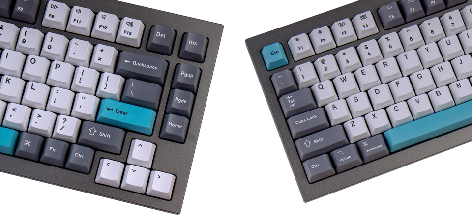 Buy Keychron K2/Q1 Grey White Blue PBT Keycaps OEM 92 Keys [MT-02] | PC ...