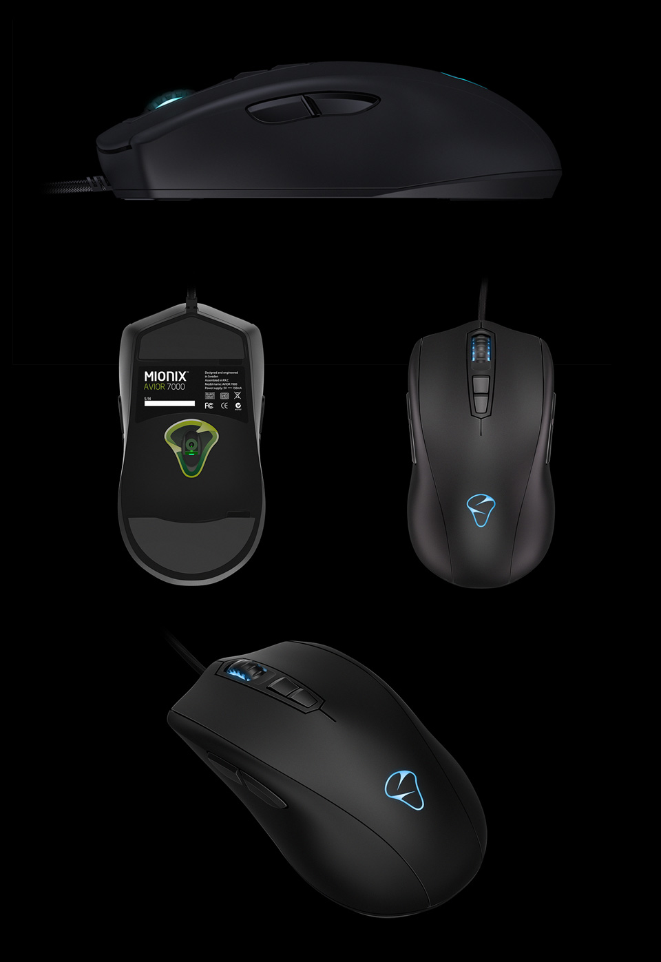 Buy Mionix Avior 7000 Optical Gaming Mouse [MX-AVIOR-7000] | PC Case Gear Australia