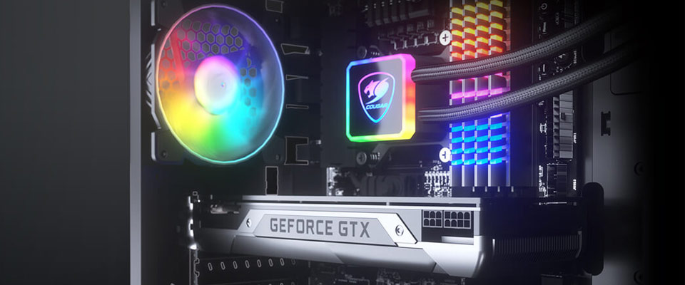 Buy Cougar MX331-T Tempered Glass A-RGB Mid Tower Case Black [CGR-MX331 ...