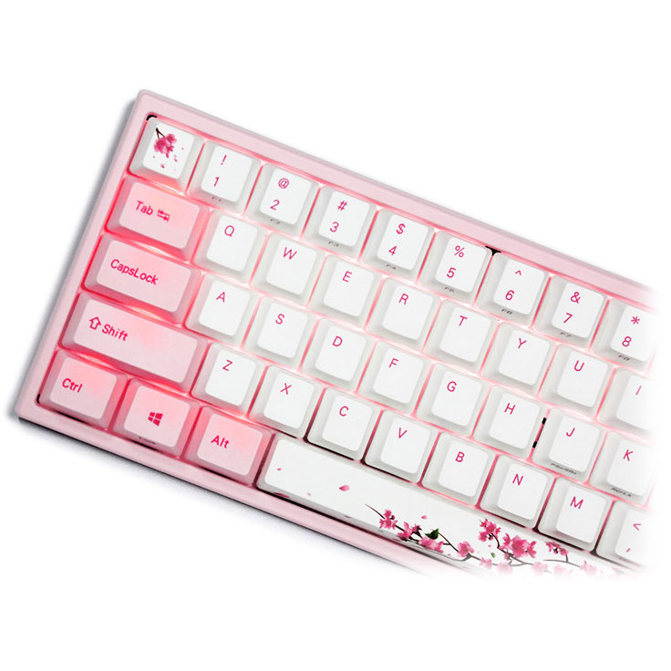 Buy Ducky MIYA Pro Sakura Wireless Mech Keyboard Cherry Silent ...