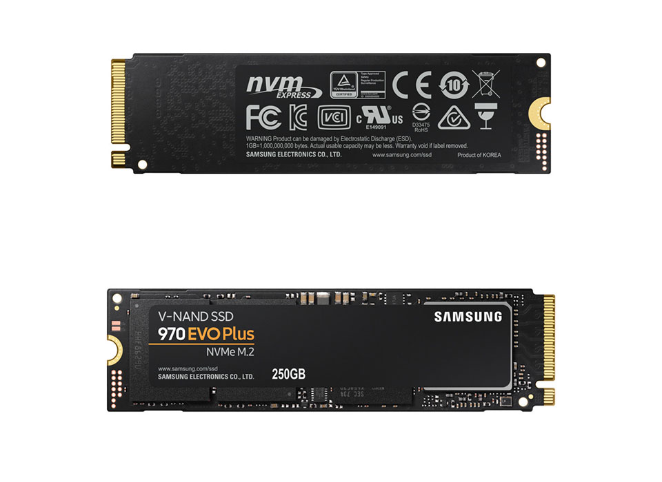 Buy Samsung 970 EVO Plus NVMe SSD 250GB [MZ-V7S250BW] | PC Case Gear ...