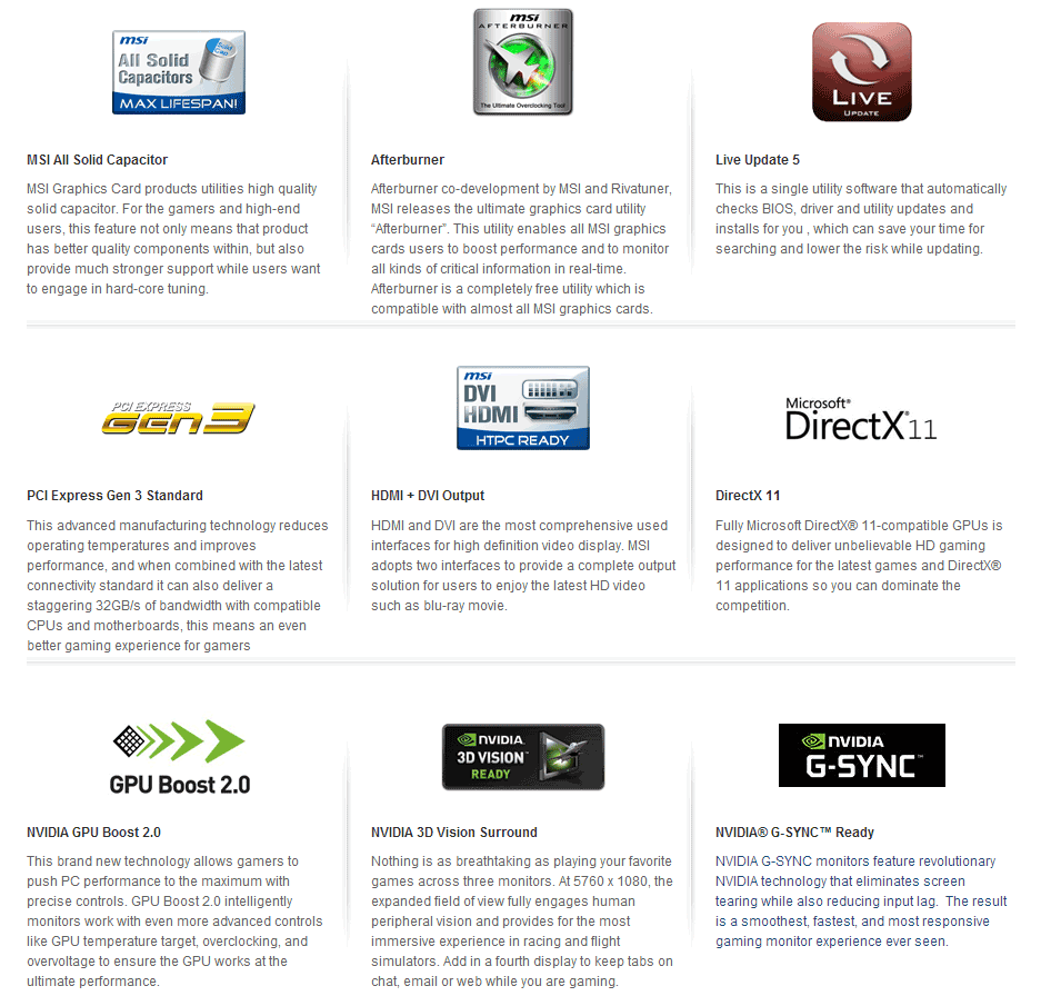 Buy MSI GeForce GTX 750 OC 1GB [N750-1GD5OC] | PC Case Gear Australia