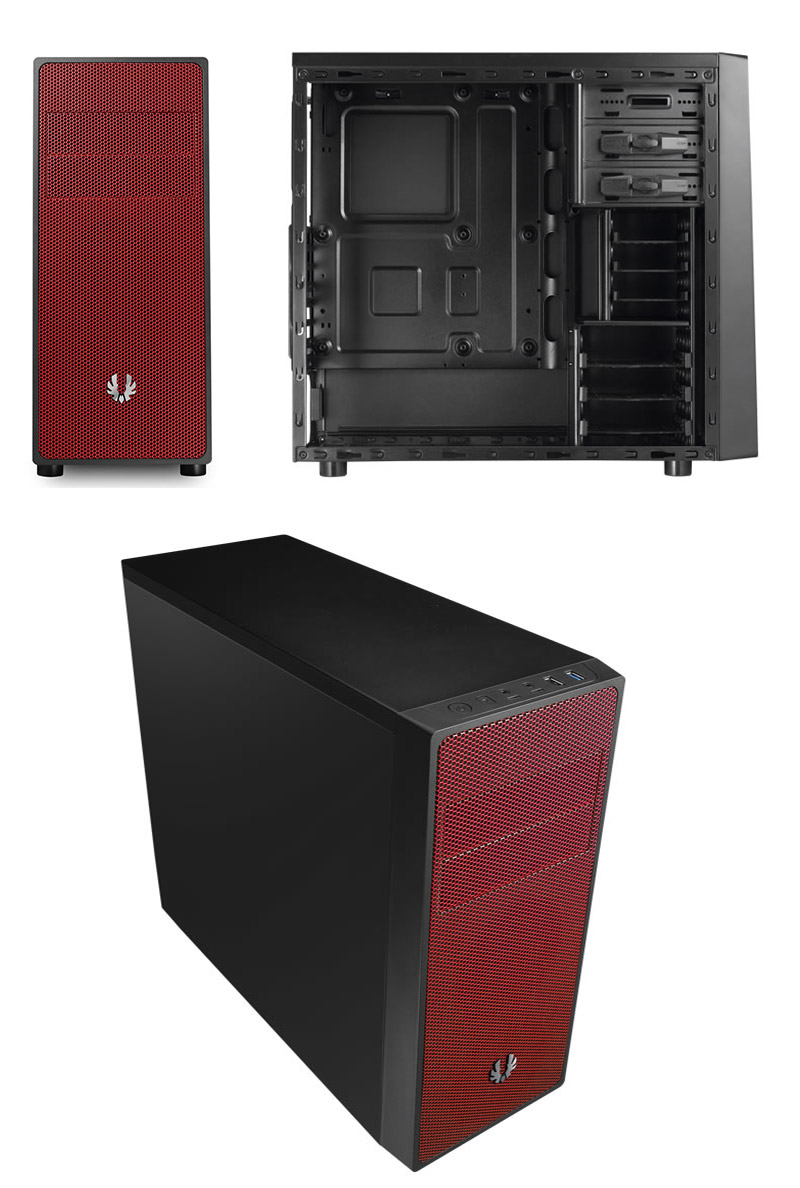 Buy BitFenix Neos Mid Tower Case Black/Red [NEO-100-KKXSR] | PC Case ...