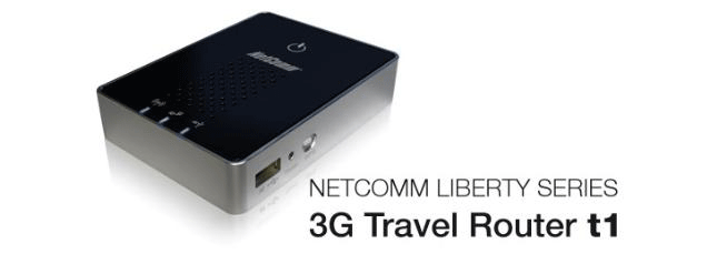 Buy Netcomm 3G Traveller T1 Router [NETC-3GT1Wn] | PC Case Gear Australia