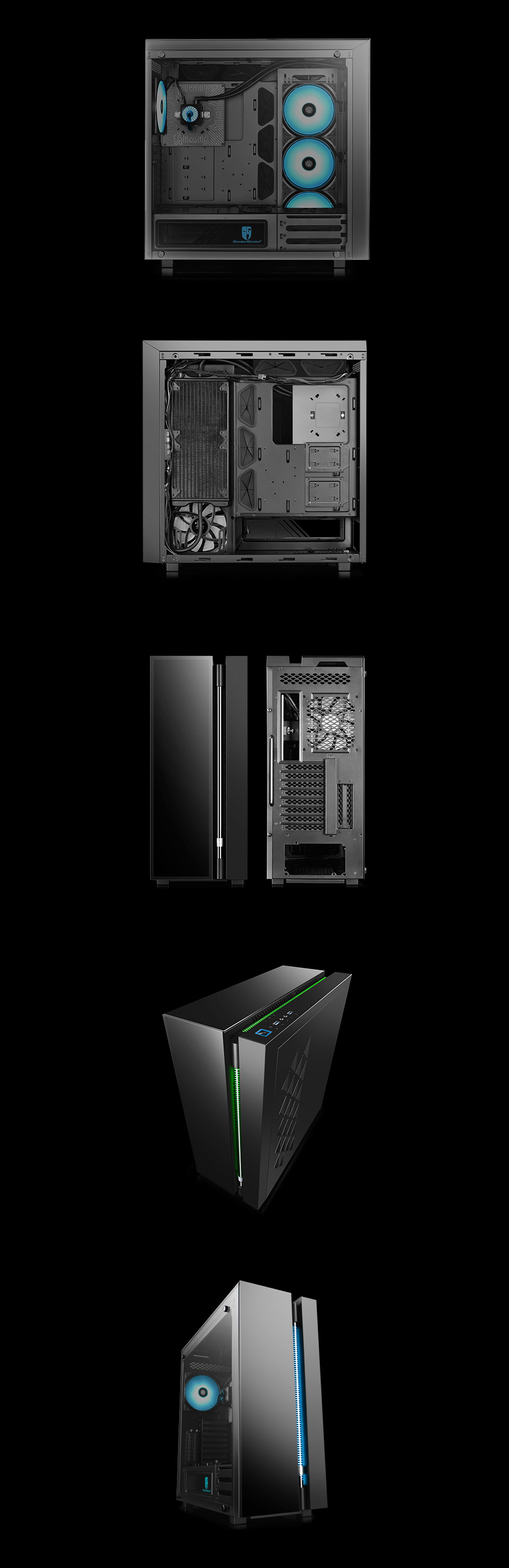 Buy Deepcool Gamer Storm New Ark 90 Liquid Cooled Case [NEW-ARK-90 ...