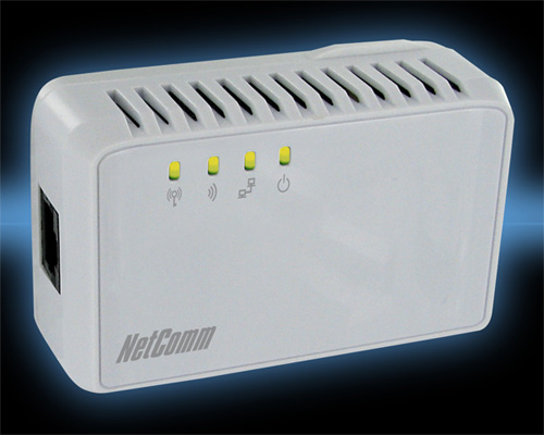 Buy Netcomm NP124 Wireless N Extender [NETC-NP124] | PC Case Gear Australia