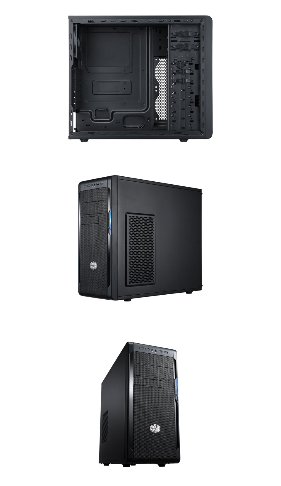 Buy Cooler Master N300 ATX Mesh Front Case [NSE-300-KKN1] | PC Case ...